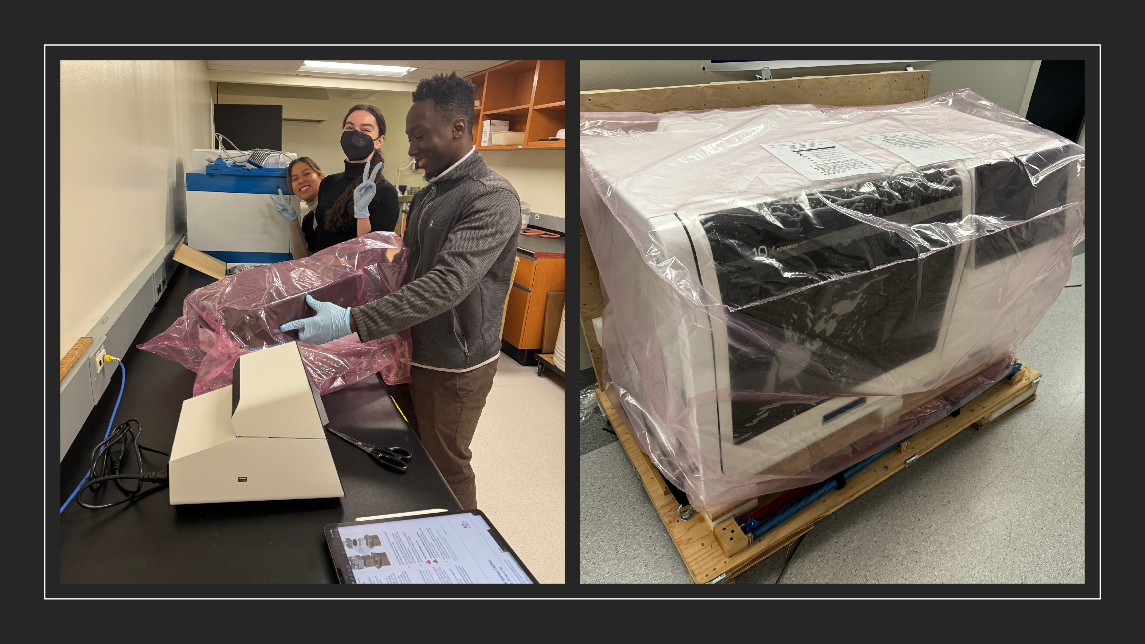 The first pieces of CFI equipment have started to arrive! | Wright Lab ...